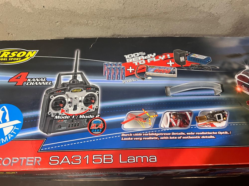 Carson SA315B Lama Modellhelikopter (Neu (gemäss Beschreibung)) in ...