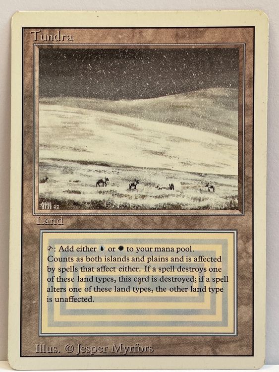 Magic The Gathering - Tundra (engl.) (Gebraucht) in Reinach BL für CHF 305 – mit Lieferung auf ...