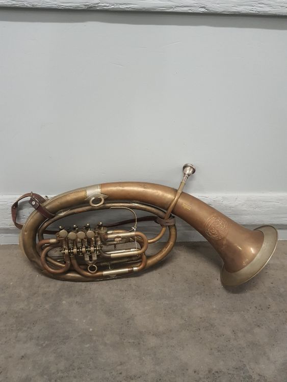 Ancien Helicon, Instrument de Musique à Vent Vintage 🎺🎶 (Gebraucht) in ...