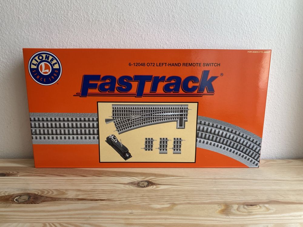 Lionel Fastrack O72 Left-Hand Remote Switch 6-12048 | Kaufen auf Ricardo