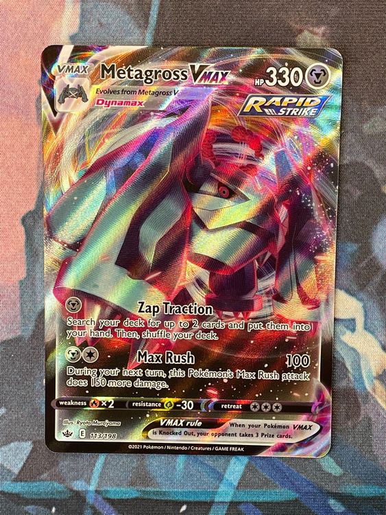 Pokemon - Metagross VMAX 113/198 | Kaufen auf Ricardo
