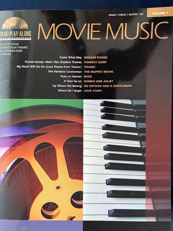 Piano Play-Along (mit CD) - Movie Music Vol.1 - Hal Leonard | Kaufen ...