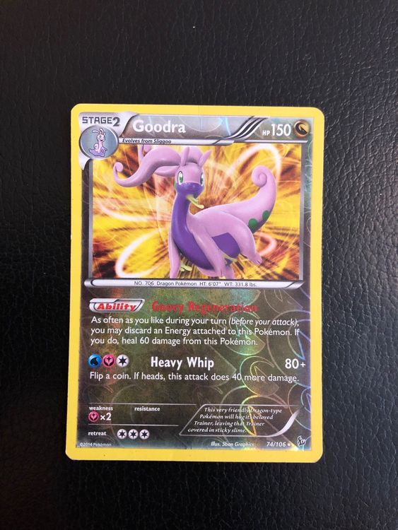 XY Flashfire Goodra rare reverse 74/106 Ab 1 (Gebraucht) in für CHF 1 ...
