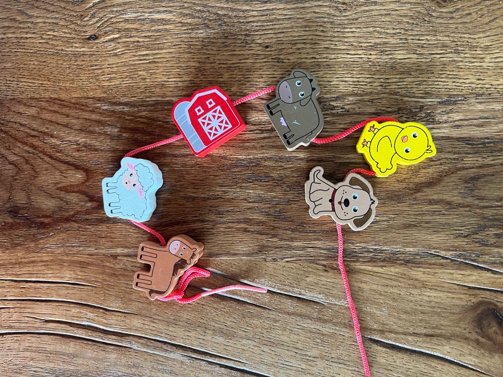 Threading Game, Farm Animals | Kaufen auf Ricardo