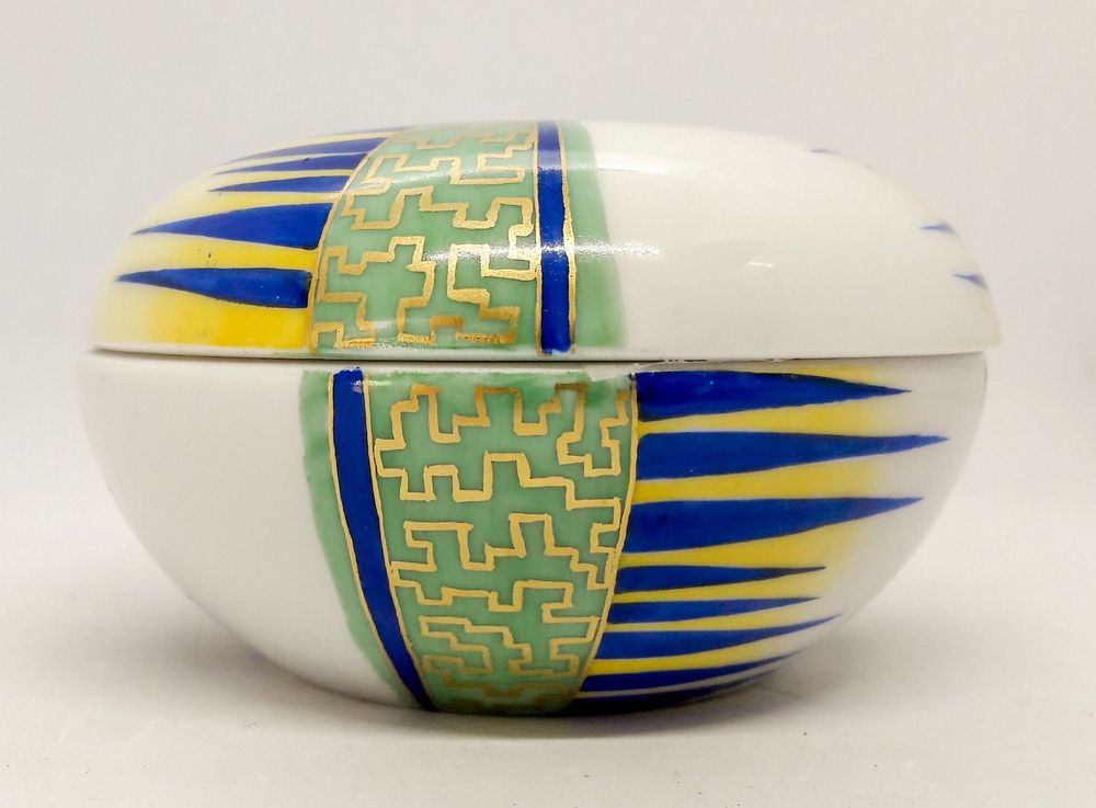 Epiag Czechoslovakia Art Decoi boîte porcelaine Dose (Gebraucht) in ...