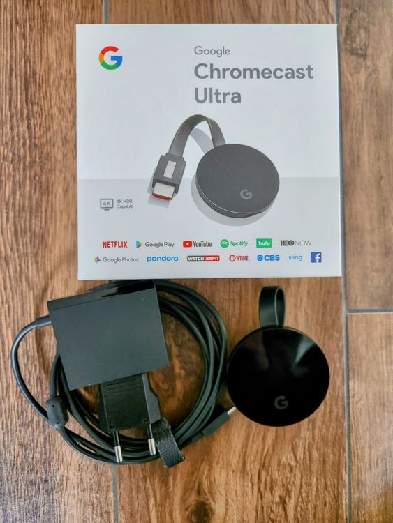 Google Chromecast Ultra 4K | Kaufen auf Ricardo