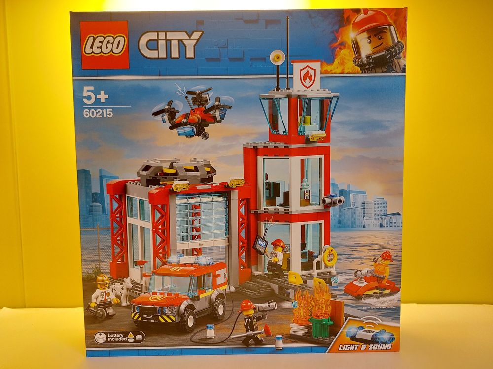LEGO City - Feuerwehr-Station 60215 NEU | Kaufen auf Ricardo