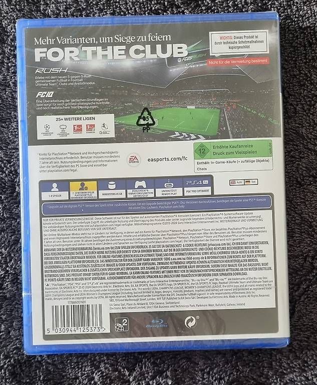 PS4 FC 25 Neu (Gebraucht) in Emmen für CHF 25 – nur Abholung auf ...