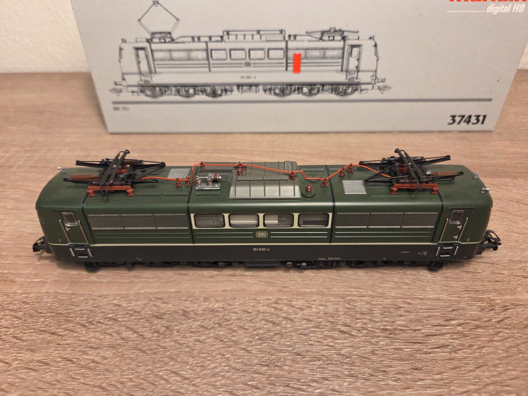 Märklin 37431 E-Lok BR 151 DB Digital H0 (D'occasion) à St-Aubin-Sauges ...