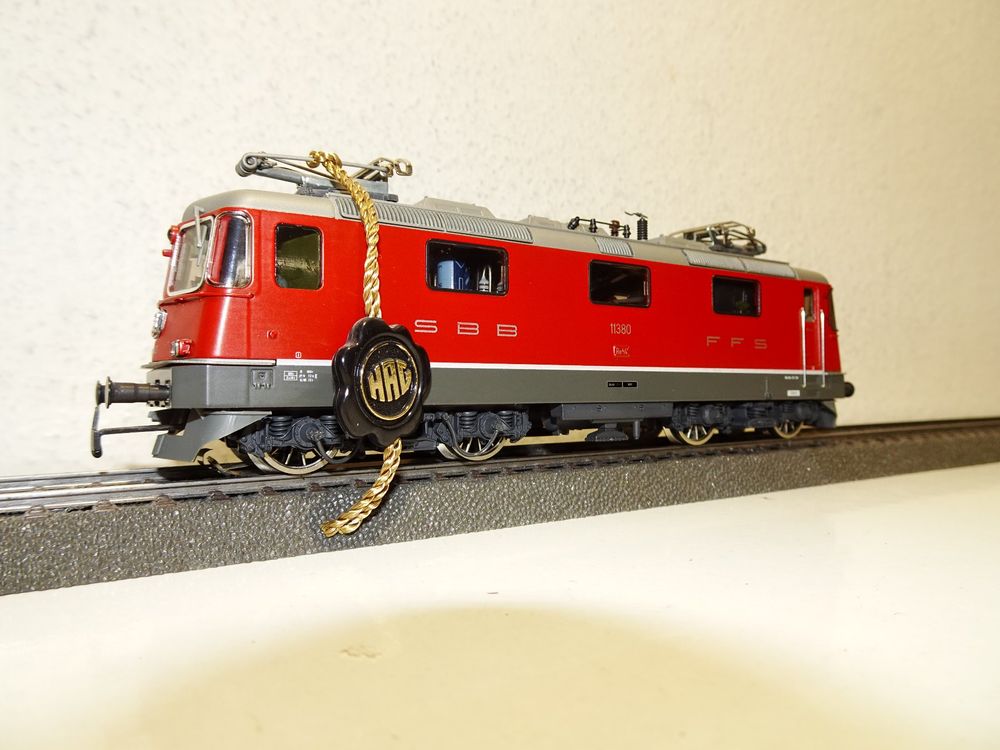 HAG Lokomotive SBB 11380 Re 4/4 HO Nr. 165 (Neu (gemäss Beschreibung)) in Luzern für CHF 135.9 ...