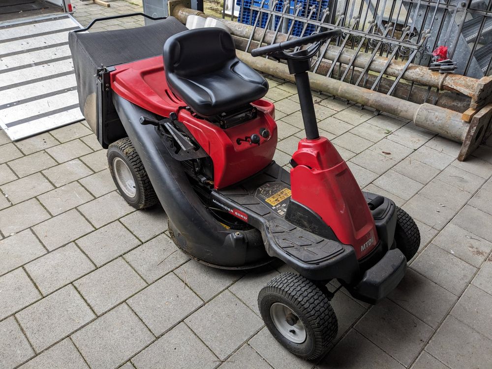 MTD Minirider 60 RD Rasenmäher Rasentraktor (Gebraucht) in Winterthur ...