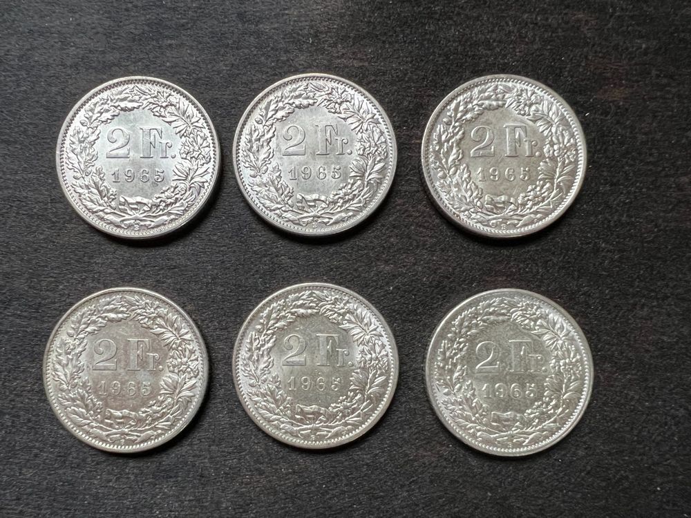 2 Franken Silber 1965 | Kaufen auf Ricardo