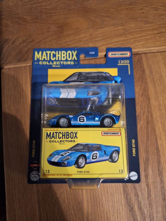 Matchbox Collectors 2022 13/20 2021 Ford GT40 | Kaufen auf Ricardo