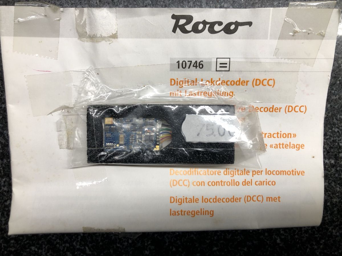 Roco Digital Lokdecoder (DCC) mit Lastregelung, Neuwertig! (Neu (gemäss ...