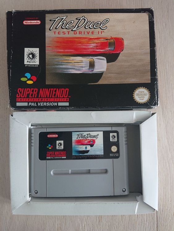 Jeu Snes The Duel Test drive II (D'occasion) à pour CHF 8 – avec ...