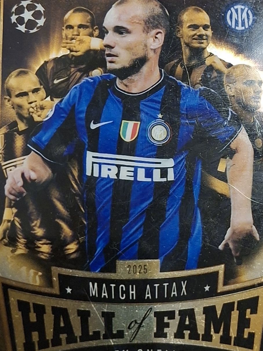 Sneijder Match Attax Hall of Fame Karte - in gutem Zustand! (Gebraucht ...