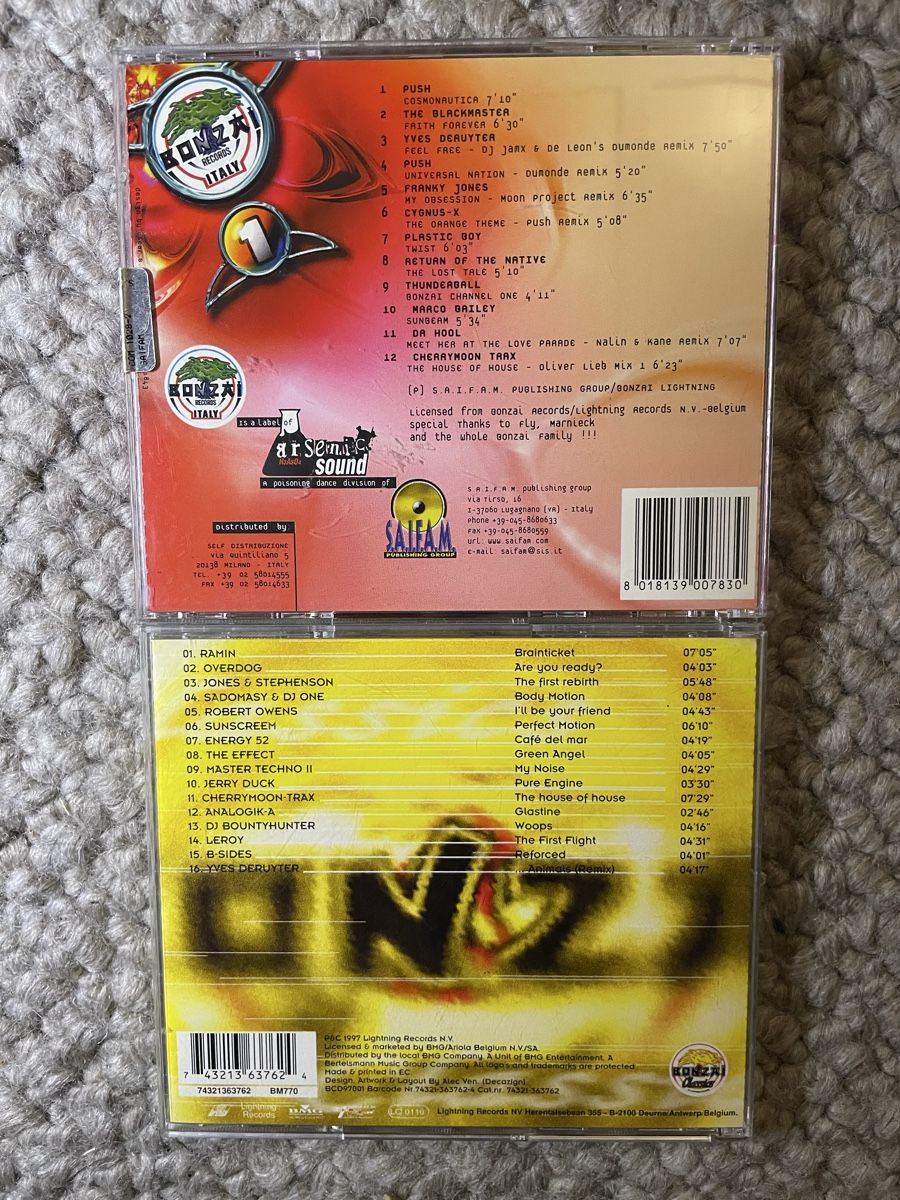 2x Bonzai (The Best Of Techno-Trance + Classic‘ 96) (Gebraucht) in Reinach AG für CHF 16 – mit ...