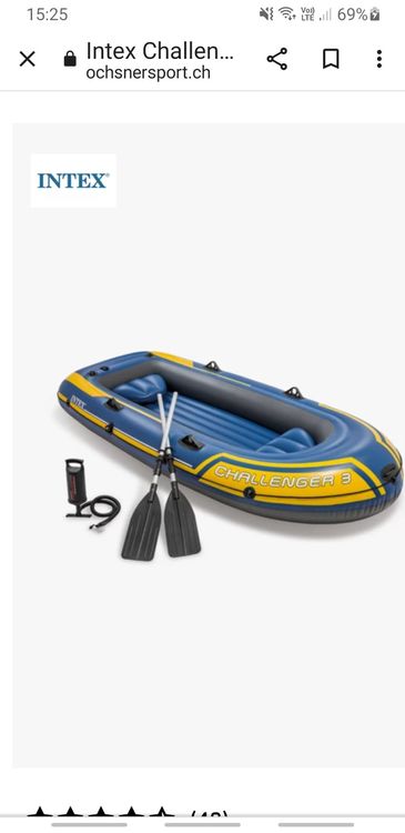 Gummiboot challenger 3 (Gebraucht) in Wiesendangen für CHF 19 – nur ...