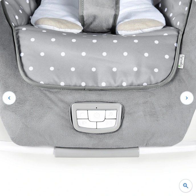 Ingenuity elektrische Babywippe Cuddle Lamb mit Plüsch-Schaf (Neu und ...