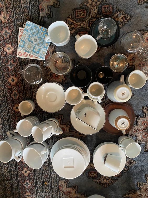 Espresso Tassen set (Gebraucht) in Gutenswil für CHF 160 – nur Abholung auf Ricardo kaufen