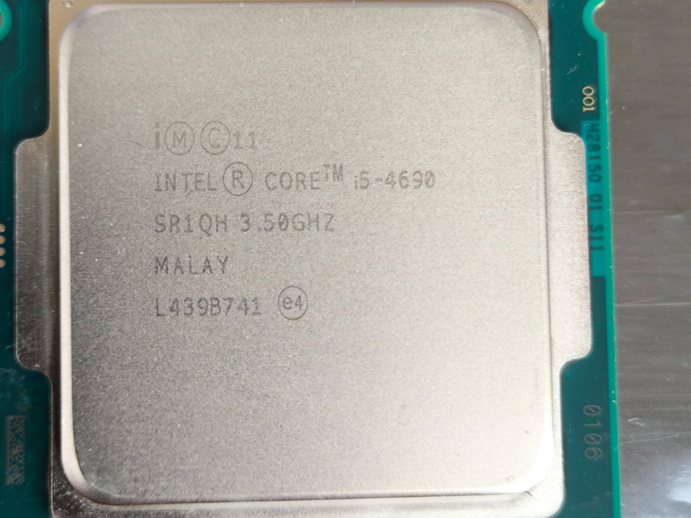 Intel Core i5-4690 CPU 3.5Ghz (Gebraucht) in Möhlin für CHF 8 – mit ...