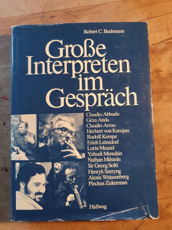grosse interpreten im gespräch - robert c. bachmann | Kaufen auf Ricardo