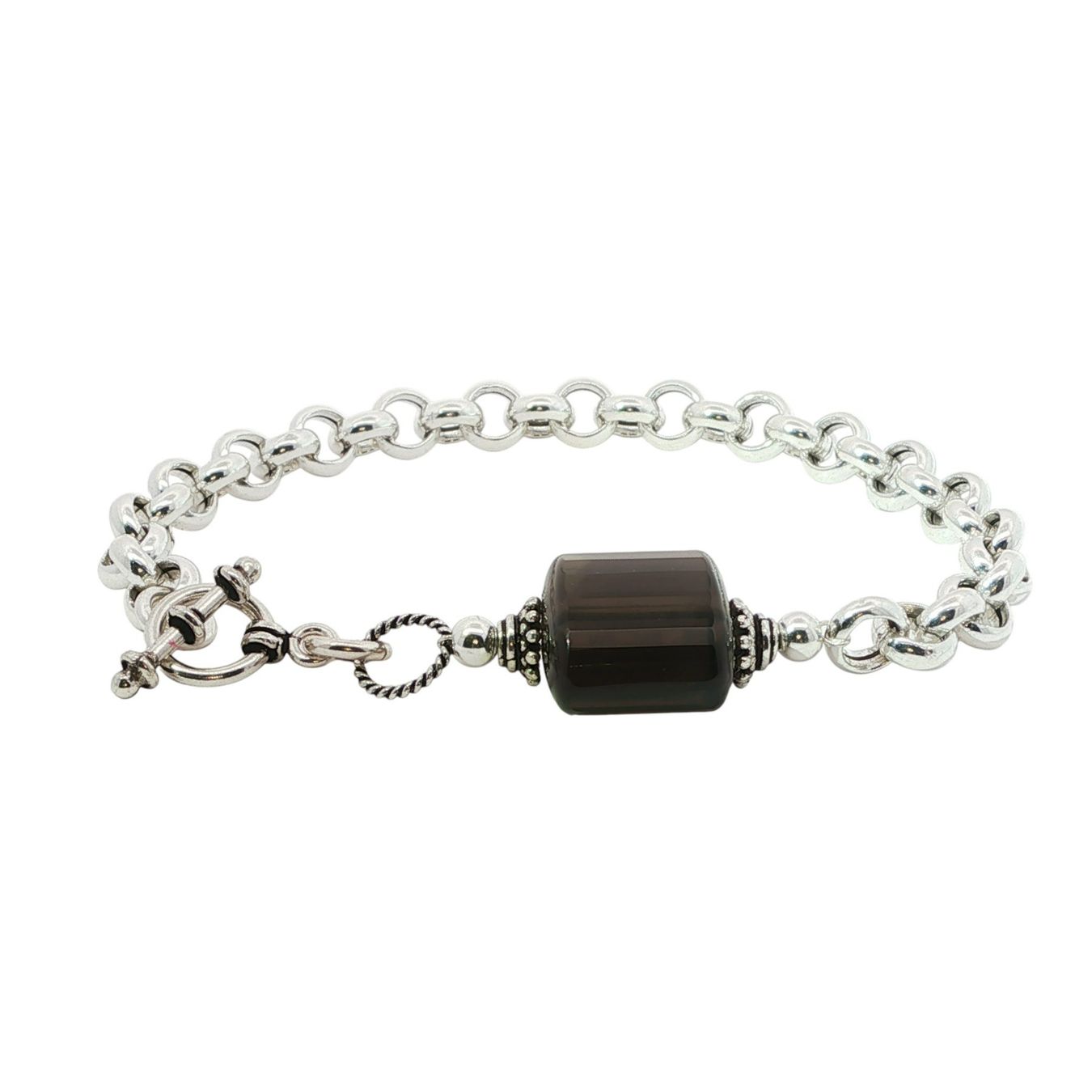 Silberarmband by Olga Ribler Rauchquarz (Neu (gemäss Beschreibung)) in ...