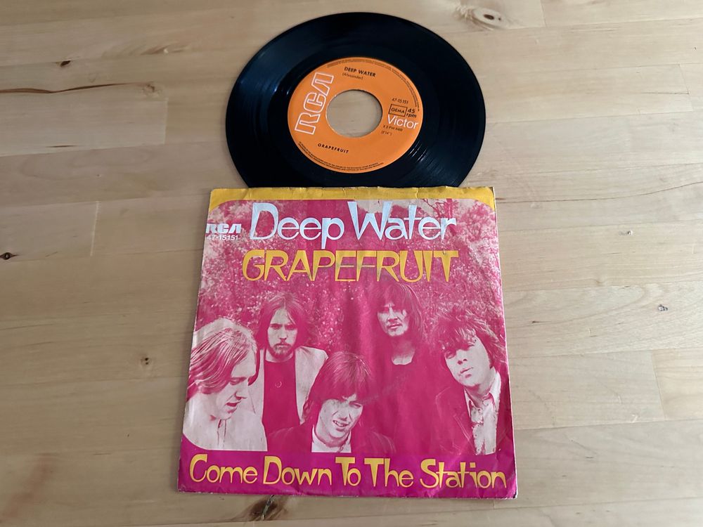 GRAPEFRUIT tolle Deep water original Single 60's Kult Hit (Gebraucht ...