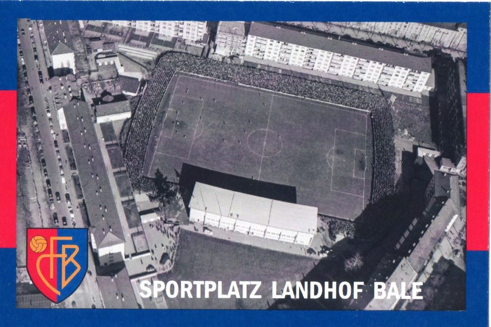 FC BASEL FCB SPORTPLATZ LANDHOF KARTE (Gebraucht) in Luzern für CHF 1 ...