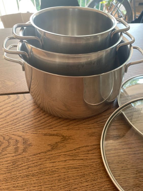 3x WMF Topf mit Deckel Topfset | Kaufen auf Ricardo