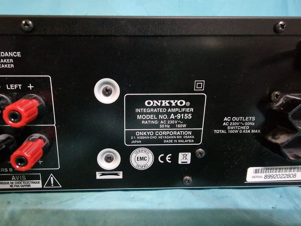Onkyo A-9155 Vollverstärker, neuwertig | Kaufen auf Ricardo
