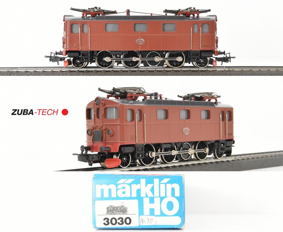 Märklin 3030 E-Lok Da 800 SJ H0 WS Digital mit OVP | Kaufen auf Ricardo