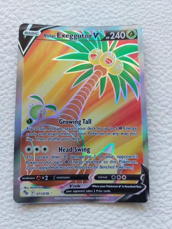 Alolan Exeggutor V - Pokemon Go - EN | Kaufen auf Ricardo