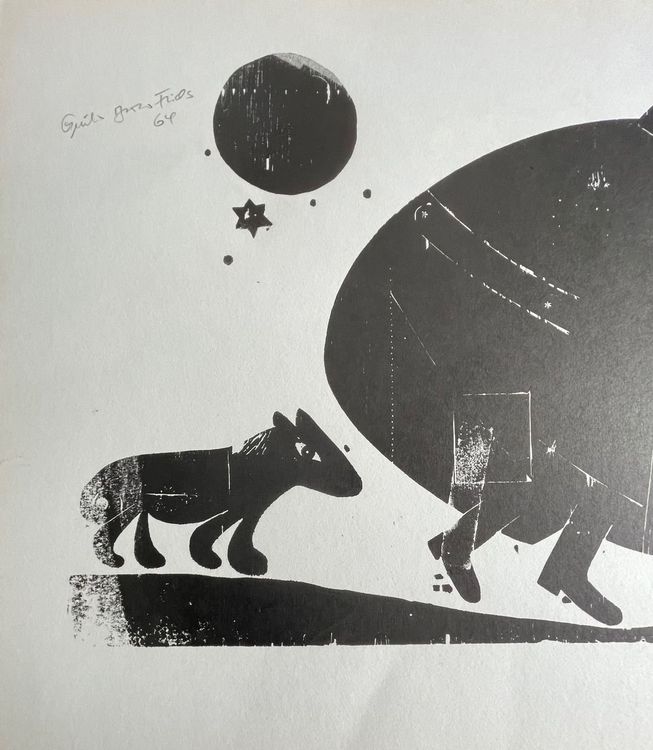 Günther Bruno FUCHS (1928-1977) HOLZSCHNITT SIGNIERT | Kaufen auf Ricardo