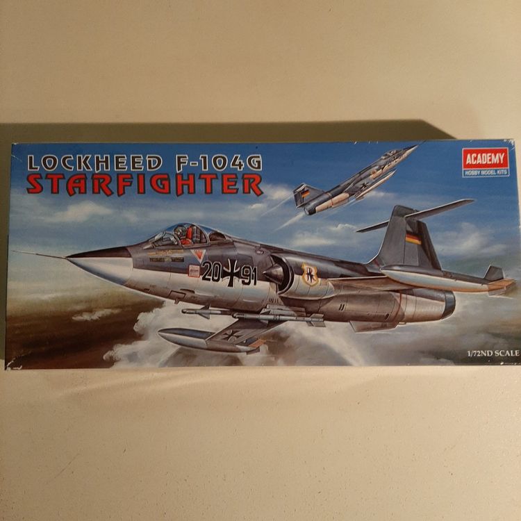 2008 ... Lockheed F-104 G Starfighter ... Academy 1619 (Neu (gemäss ...