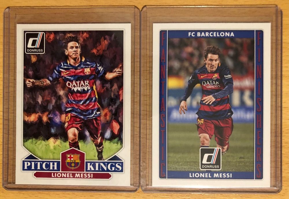 2 Card Insert Lot Lionel Messi Barcelona (Neu (gemäss Beschreibung)) in ...