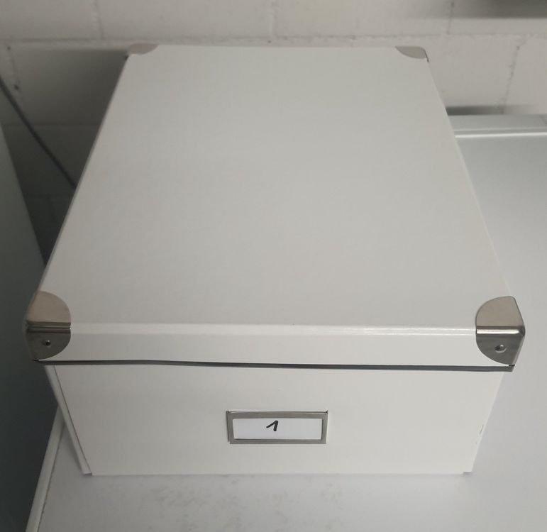 Weisse Aufbewahrungsbox Nr. 1 | Kaufen auf Ricardo