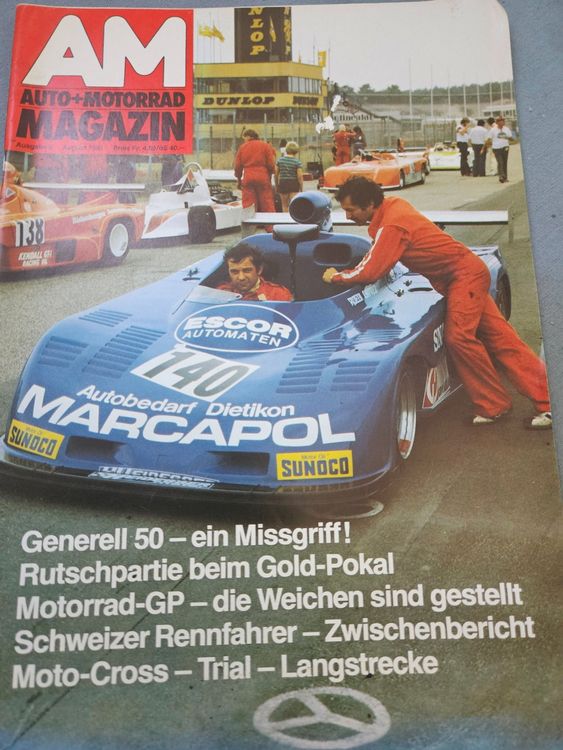 AM 8/81 Sapporo GSR Ford Escort XR3 Moto Morini Beta 125 xa (Gebraucht ...