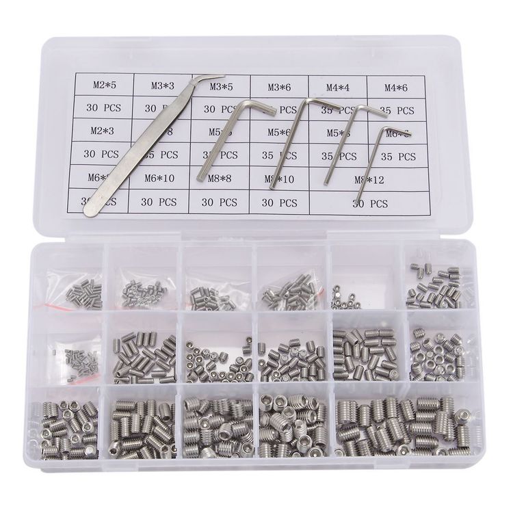 Madenschrauben Set M2 M3 M4 M5 M6 M8 (Neu (gemäss Beschreibung)) in Thun für CHF 24.9 – mit ...