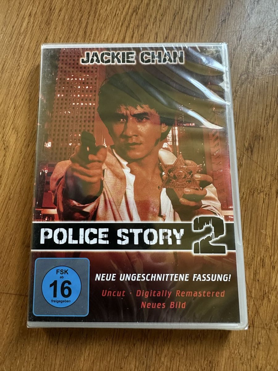 Police Story 2 uncut Jackie Chan DVD, neu OVP (Neu und originalverpackt ...