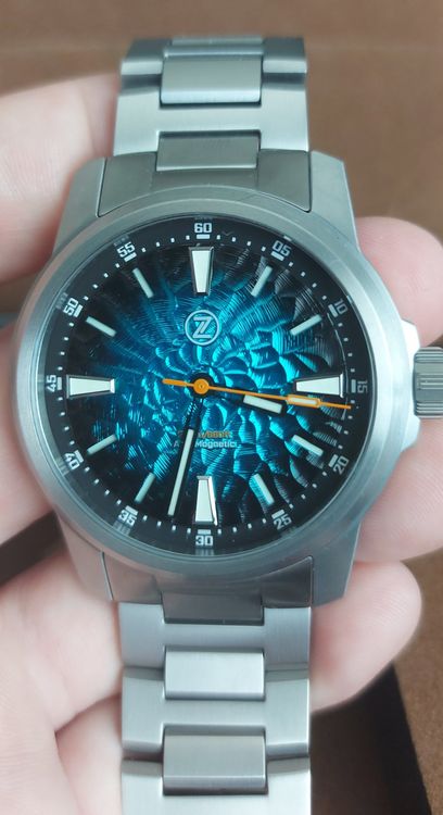 Zelos Aurora TI Field 42mm „Teal" Titanium | Kaufen auf Ricardo
