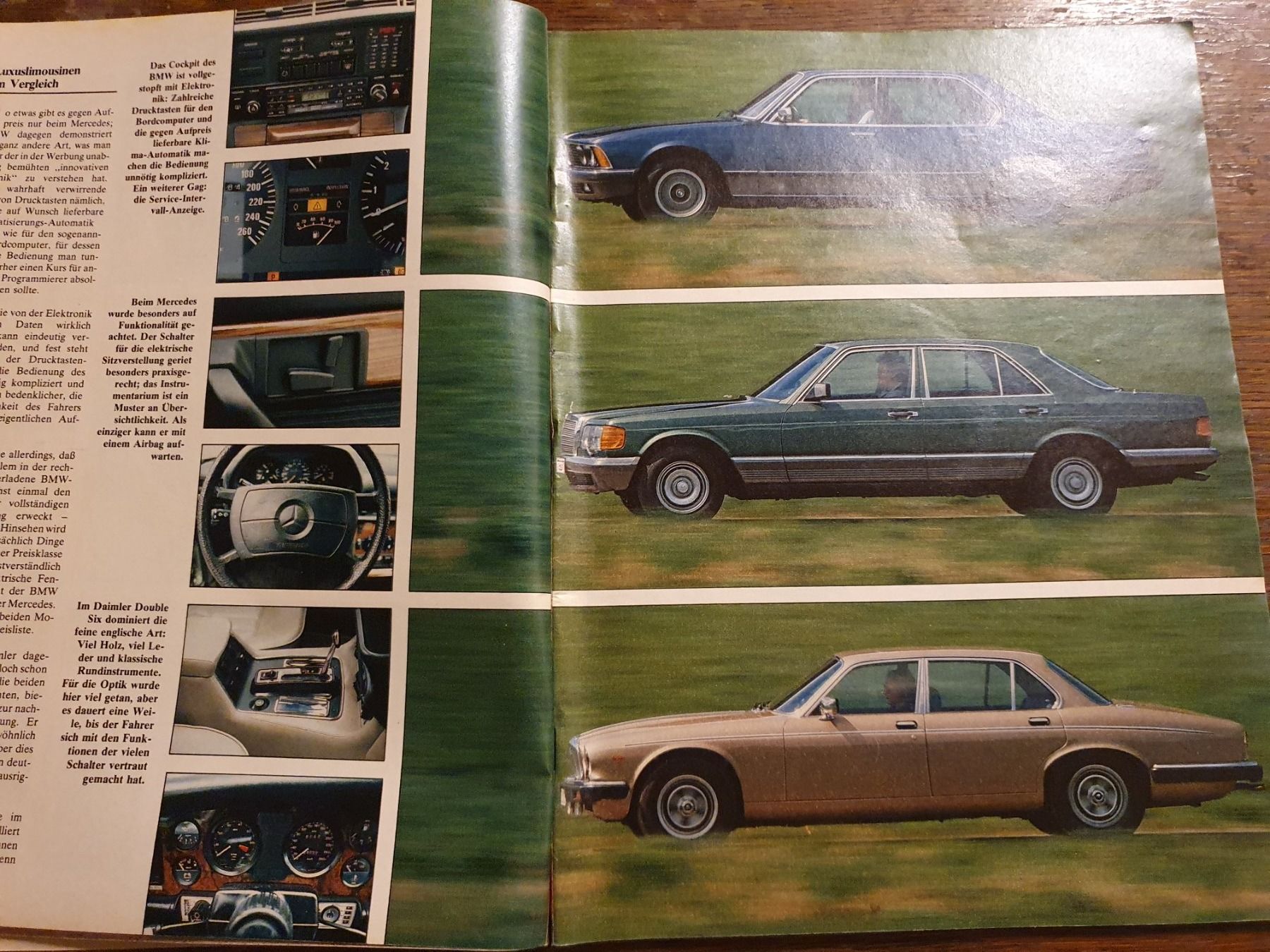 AMS 15/82 Daimler V12 W126 745i Morgan 4/4 W123 Golf GTI xx (Gebraucht ...