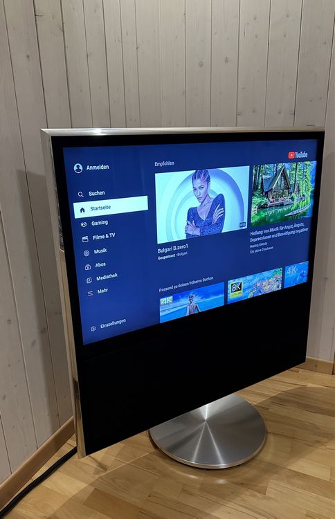 BeoVision 11 - 40 mit Bodenstandfuss & Beo 4 Joystick (Gebraucht) in ...