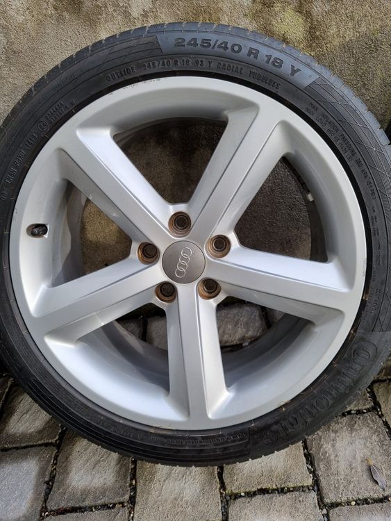 Audi Alufelgen 18 Zoll 8.0x18 ET47 original (Gebraucht) in Steffisburg ...