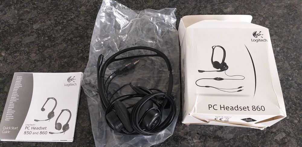 Home Office Device - Logitech PC Headset 860 - Stereo (Neu und ...