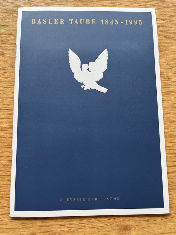 Heft „Basler Taube 1845-1995“ Souvenir der Post (Gebraucht) in Bern für CHF 4 – mit Lieferung ...