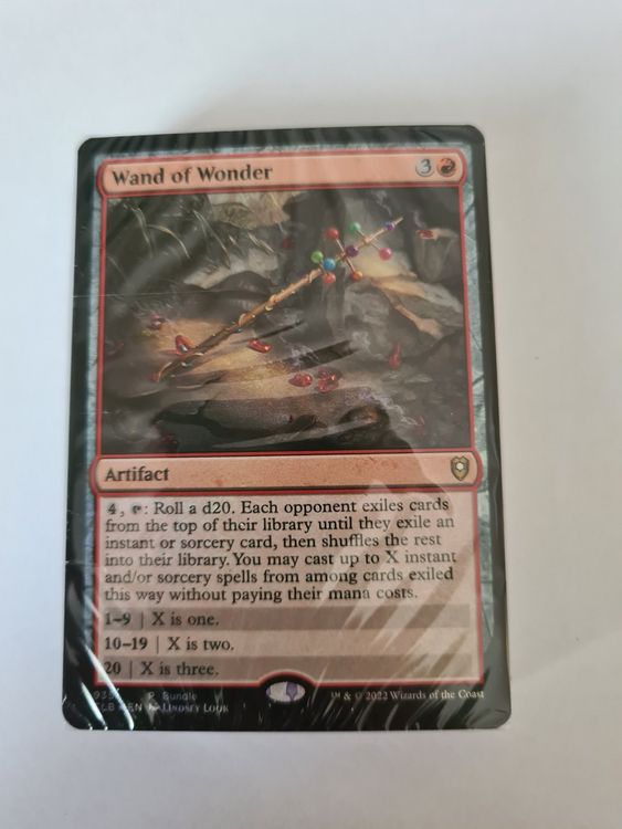 MTG, Wand of Wonder, CLB-0953, + Länder Set | Kaufen auf Ricardo