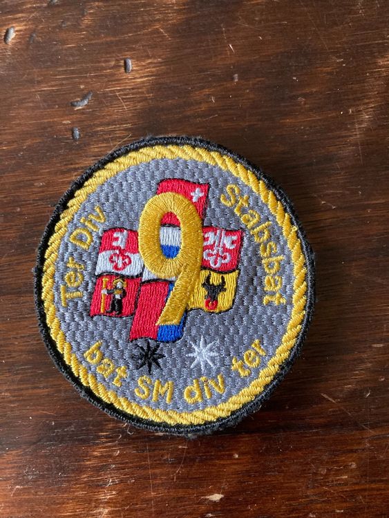 badge esercito svizzero Ter DIV Stabsbat / bat SM div ter 9 | Kaufen ...