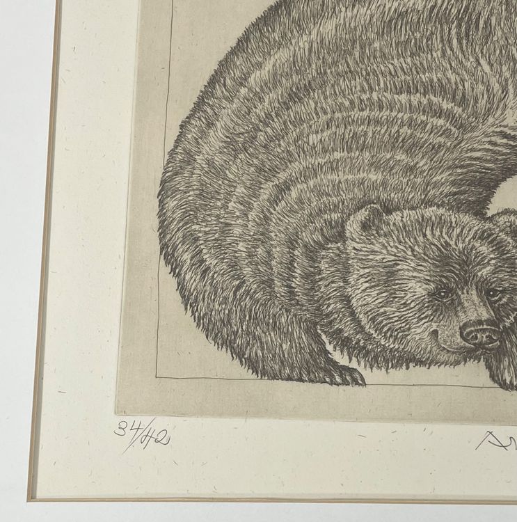 Arthur Loosli (1926-2021) Radierung Handsigniert (Gebraucht) in Root für CHF 15 – mit Lieferung ...