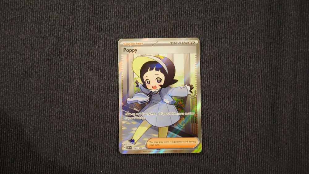 Poppy Full Art Trainer Obsidian Flames (EN) (Gebraucht) in Uster für ...